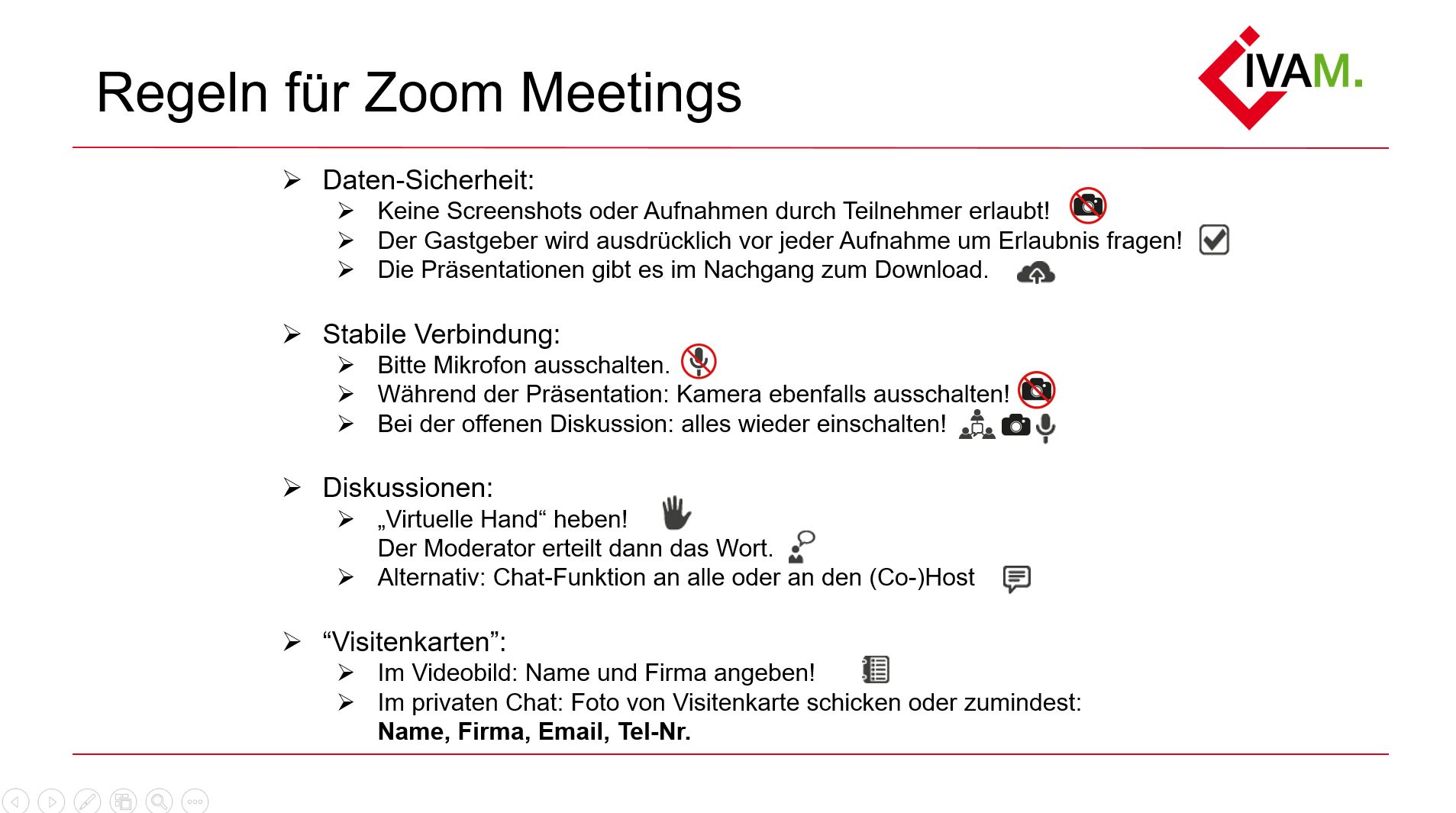 IVAM Blog - Mit diesen 6 Tipps wird das virtuelle Meeting zum Erfolg!